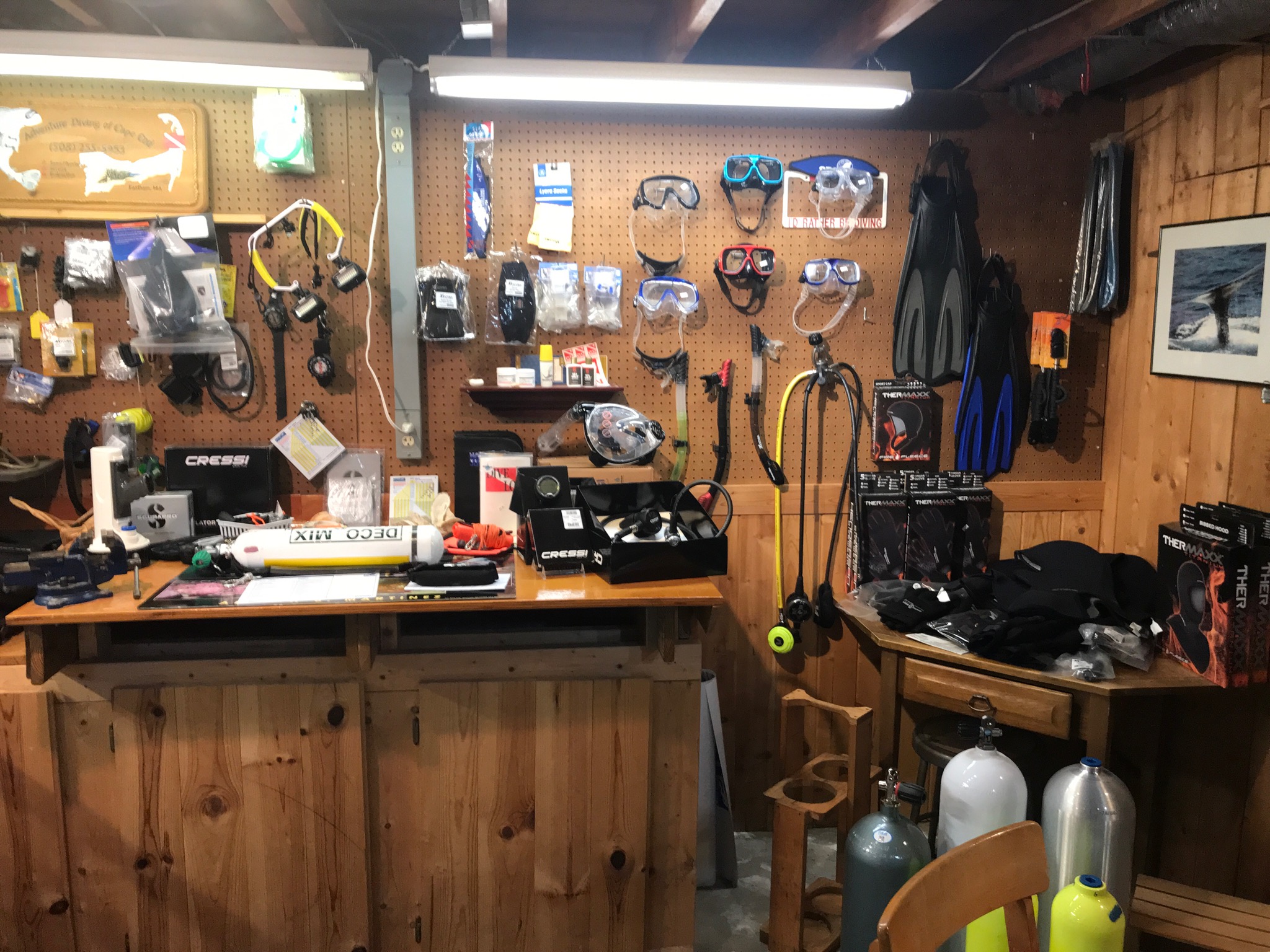 Adventure Diving Services of Cape Cod – Dive shop, Diving Instructor
